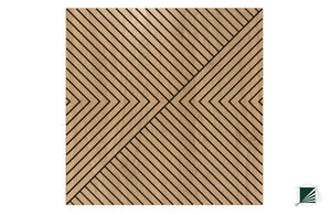 GrooveCraft Milled Acoustic Wall Panels MDF 2 | Decormania UK