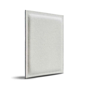 SQUARE BOLD 3D Acoustic Felt Wall Panels - CREAM | DecorMania UK
