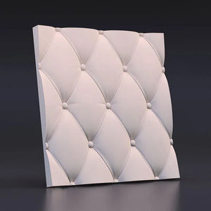 SOFT BUTTONS 3D Gypsum Wall Panels | Decormania UK