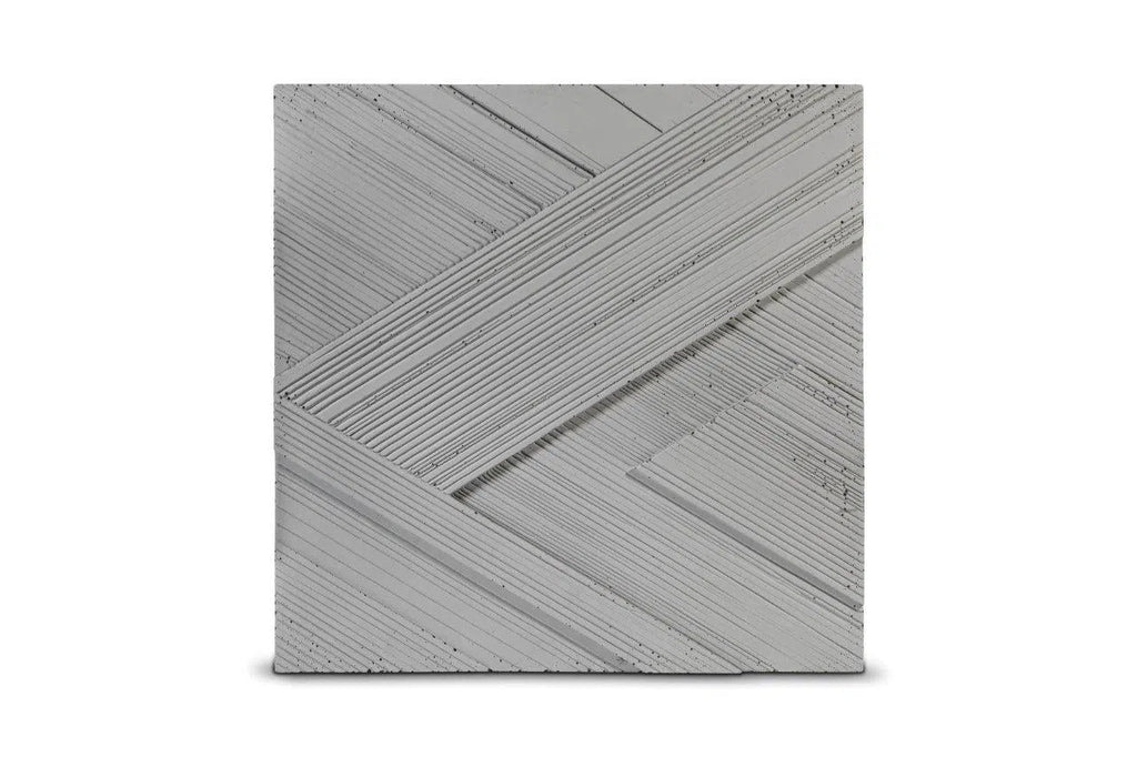 Concrete 3D Tile LUX - Box of 4 - DecorMania