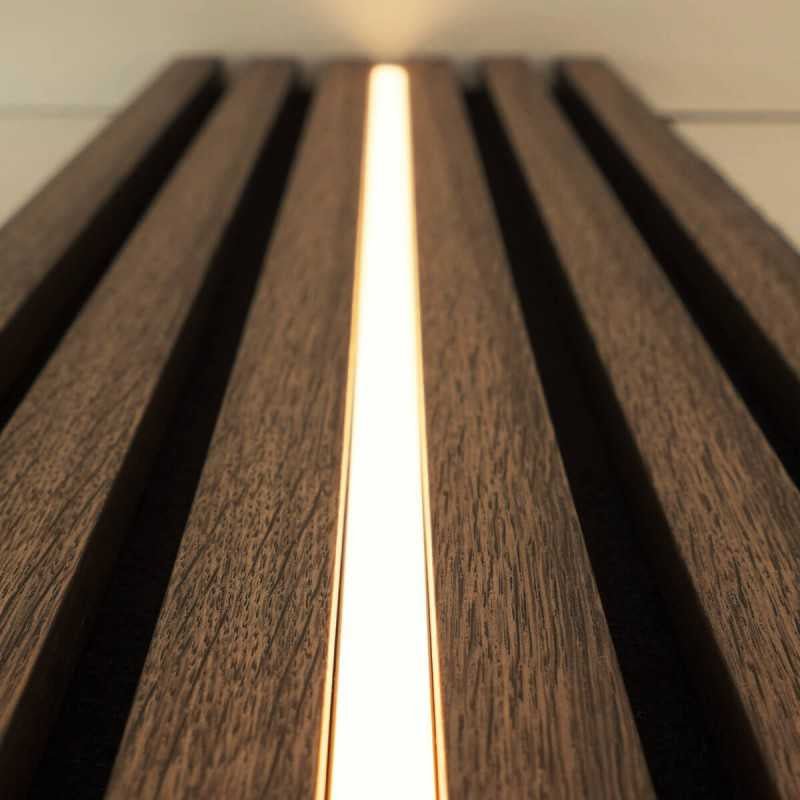 LED Stripe kit - acoustic slat panels lighting DecorMania